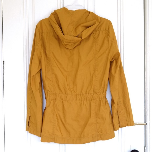 J. Crew | Jackets & Coats | J Crew Mustard Yellow Utility Jacket | Poshmark